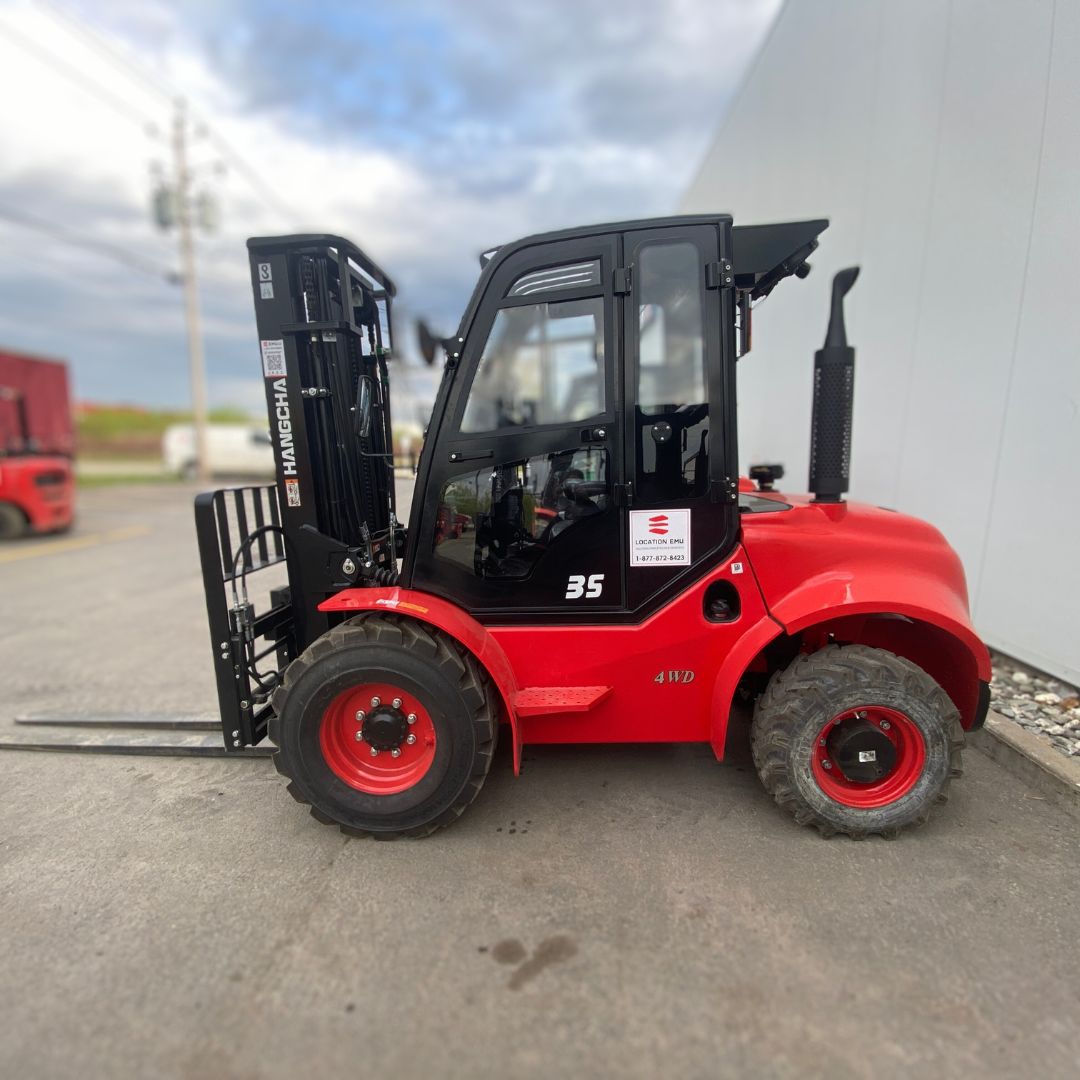 Hangcha Rough Terrain Forklifts - 7000 lb - CPCD35